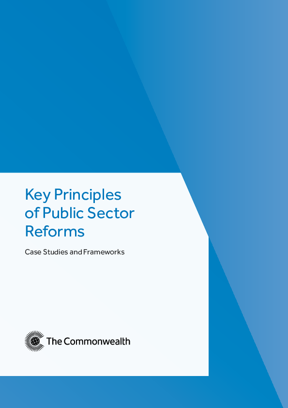 (PDF) Key Principles of Public Sector Reforms Case Studies and Frameworks