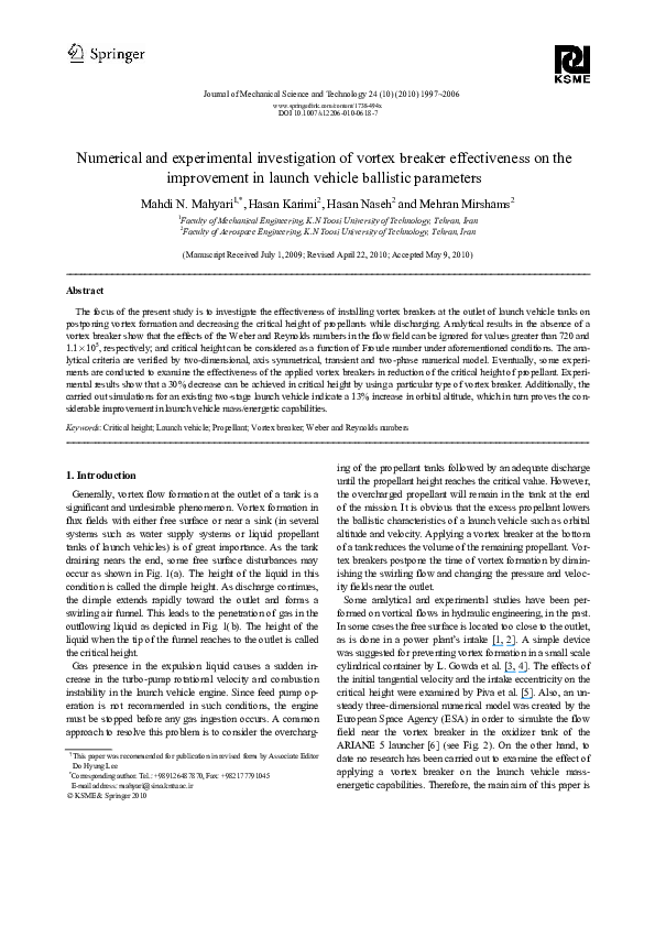 (PDF) Numerical and experimental investigation of variable phase transformation number effect in ...
