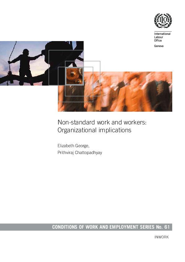 (PDF) Non-standard work and workers: Organizational implications
