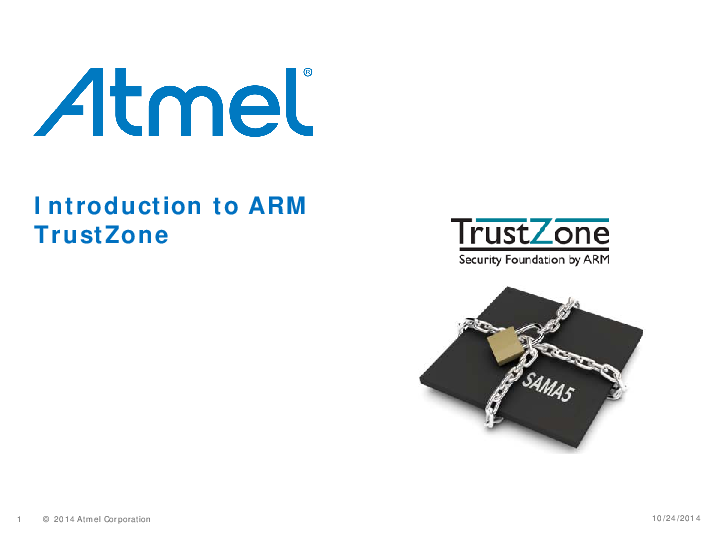 (PDF) Introduction to ARM TrustZone