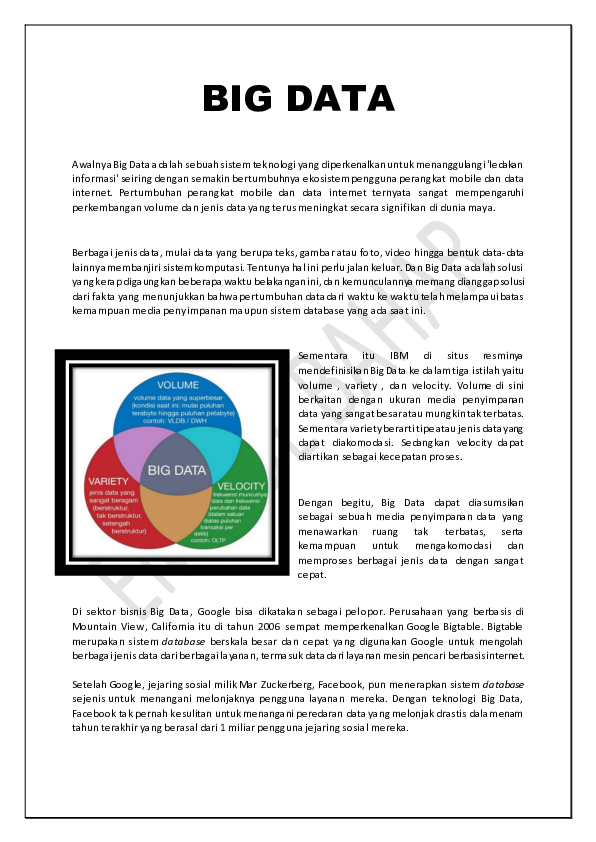 MAKALAH BIG DATA | Daniel Christian - Academia.edu