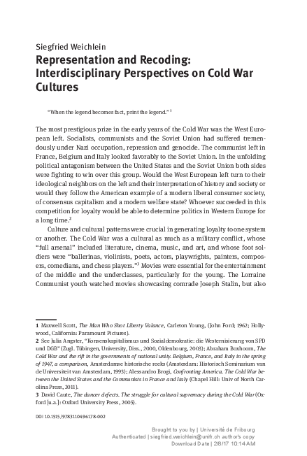 (PDF) Representation and Recoding: Interdisciplinary Perspectives on ...