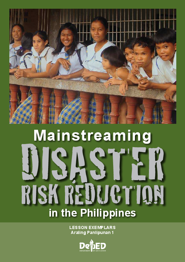 (PDF) LESSON EXEMPLARS Araling Panlipunan 1 DISASTER RISK REDUCTION ...
