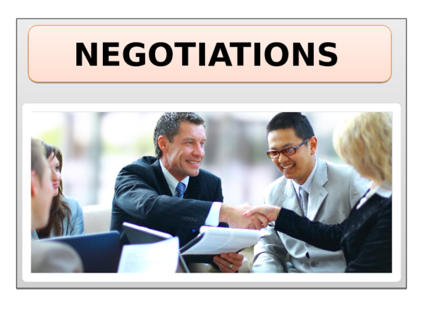 (PPT) Negotiation Class Presentation