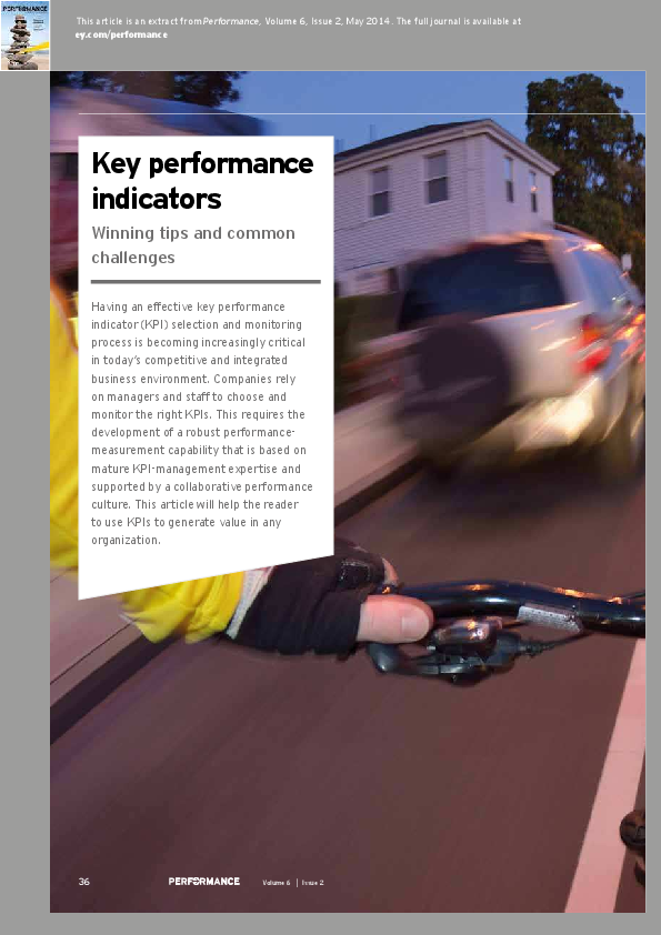 (PDF) EY Performance Key performance indicators