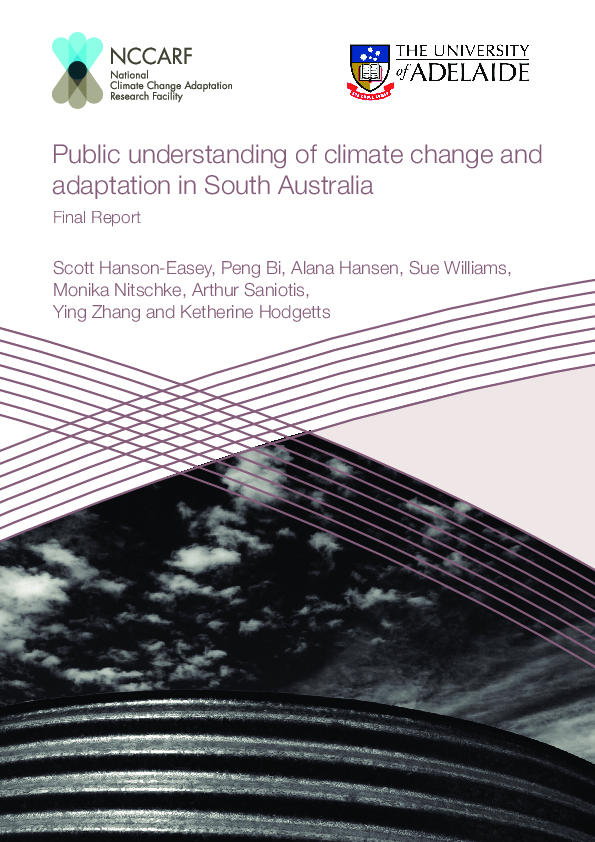 (PDF) Public understanding of climate change and adaptation in South ...