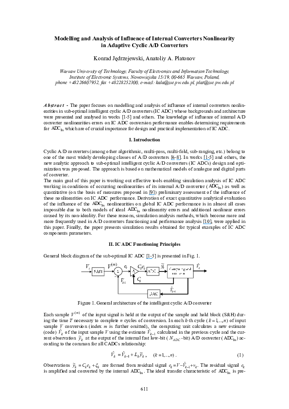 (PDF) Modelling and Analysis of Influence of Internal Converters ...