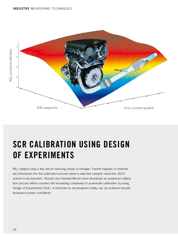 (PDF) SCR calibration using design of experiments