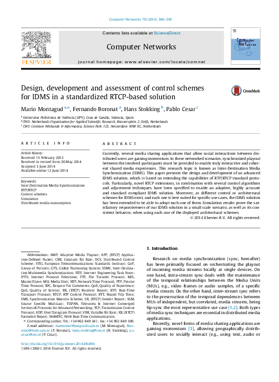 (PDF) Design, development and assessment of control schemes for IDMS in ...