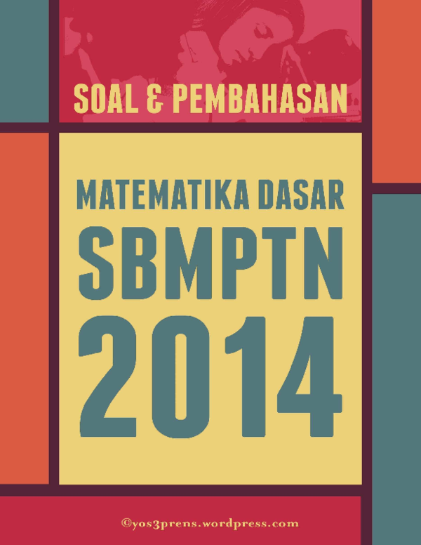 (PDF) Soal dan Pembahasan Matematika Dasar SBMPTN 2014