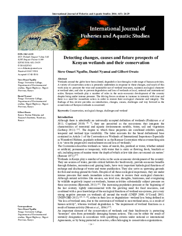 (PDF) International Journal of Fisheries and Aquatic Studies 2016; 4(5 ...