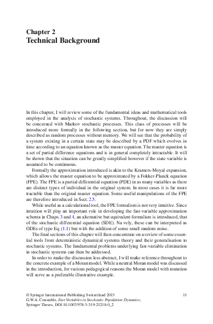 (PDF) Technical Background