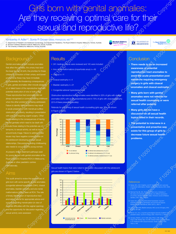 (PDF) Girls born with genital anomalies: Are they receiving optimal ...