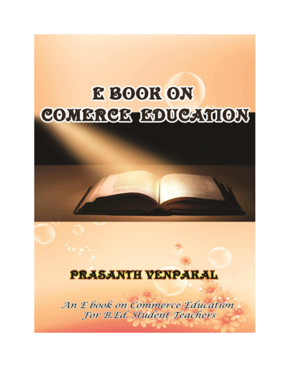 (PDF) E BOOK ON COMMERCE EDUCATION