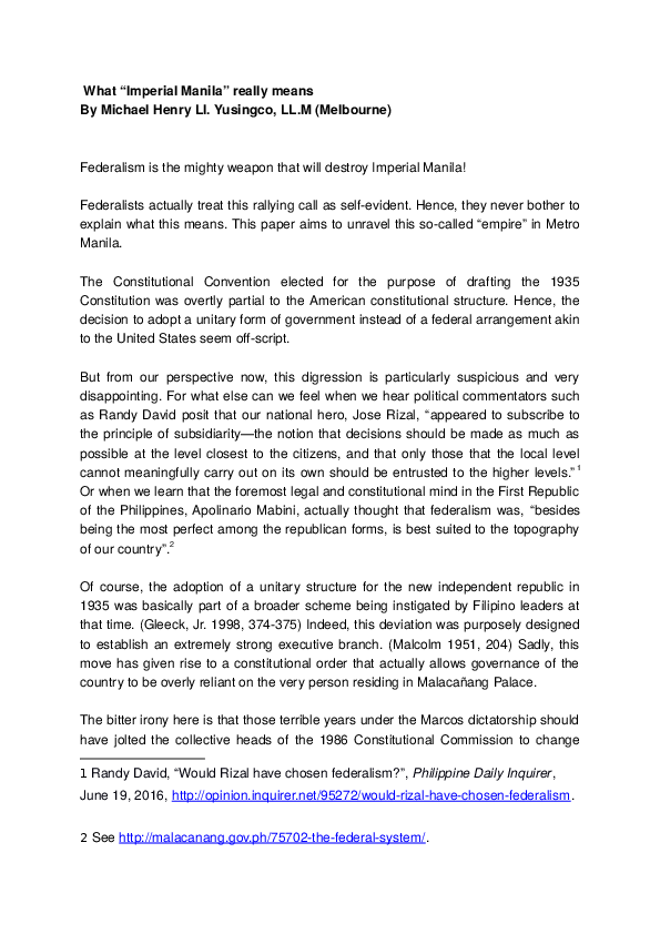 (DOC) What " Imperial Manila " really means