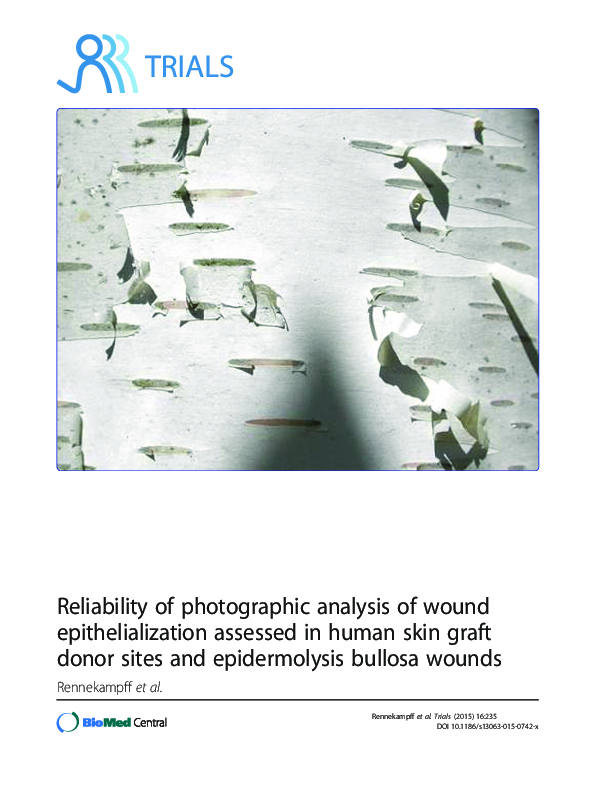 (PDF) Reliability of photographic analysis of wound epithelialization ...