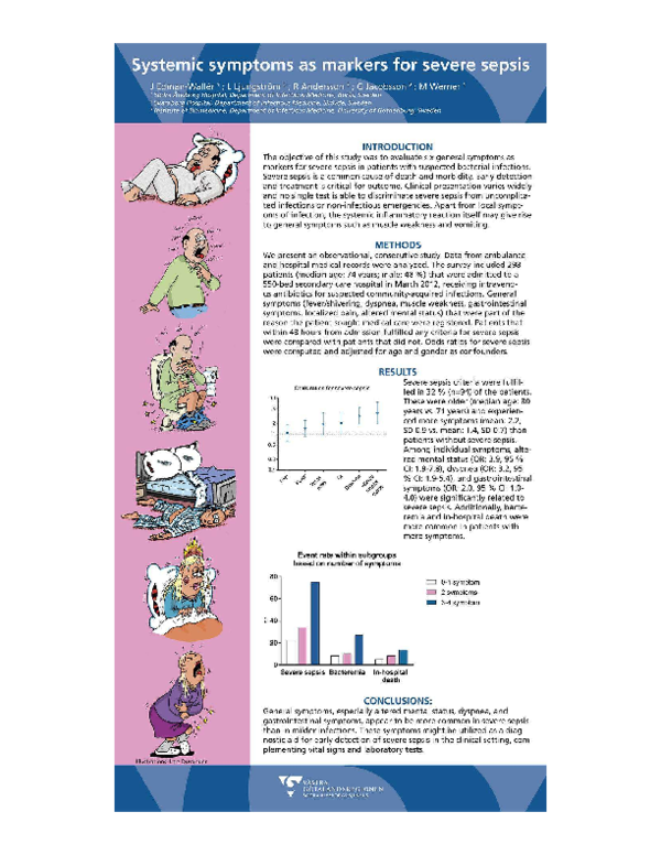 (PDF) Systemic symptoms as markers for severe sepsis