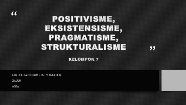 (PPT) Filsafat 7 POSITIVISME,.pptx