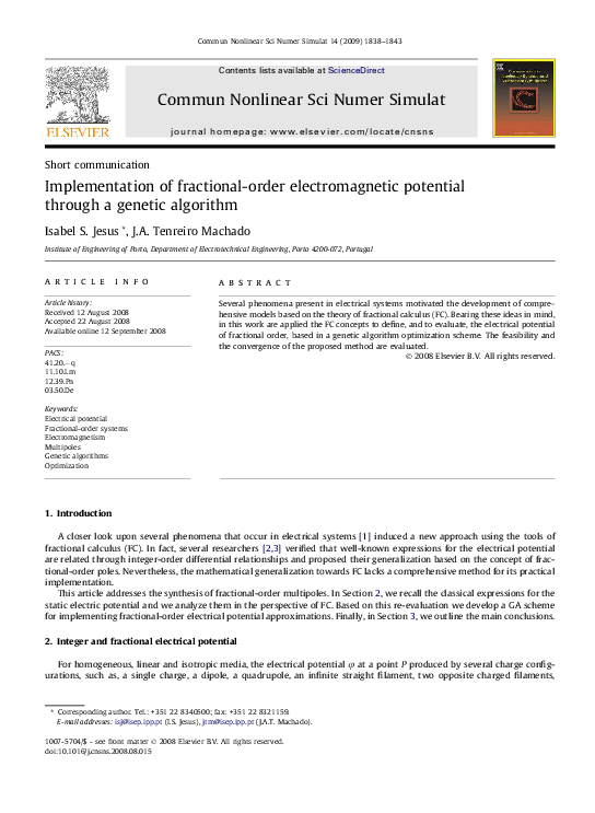 (PDF) Implementation of fractional-order electromagnetic potential ...