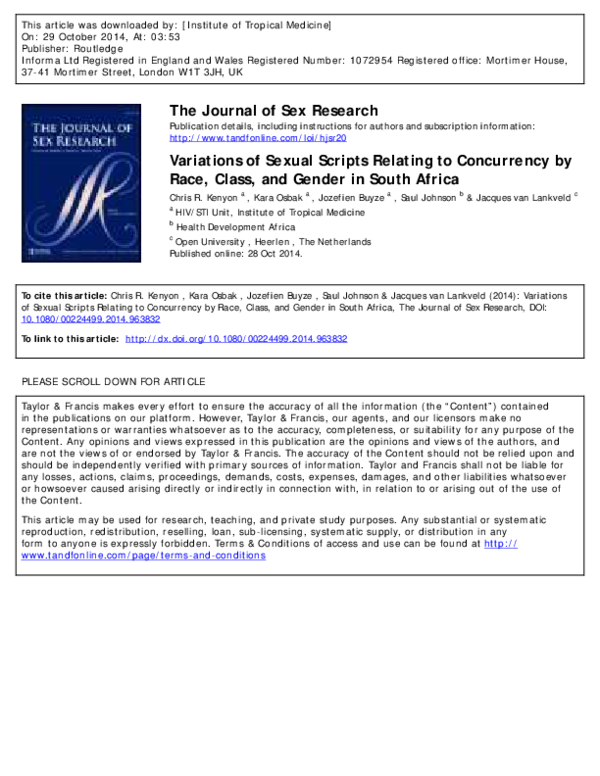 (PDF) Theory and Practice: Examining PHAC's STI Assessment Guidelines ...