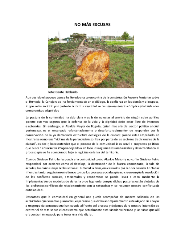 (PDF) NO MÁS EXCUSAS
