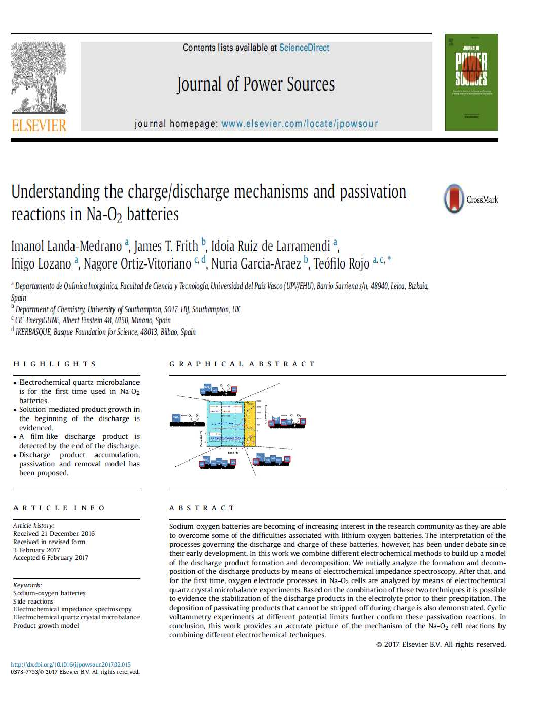 (PDF) Understanding the charge discharge mechanisms and passivation
