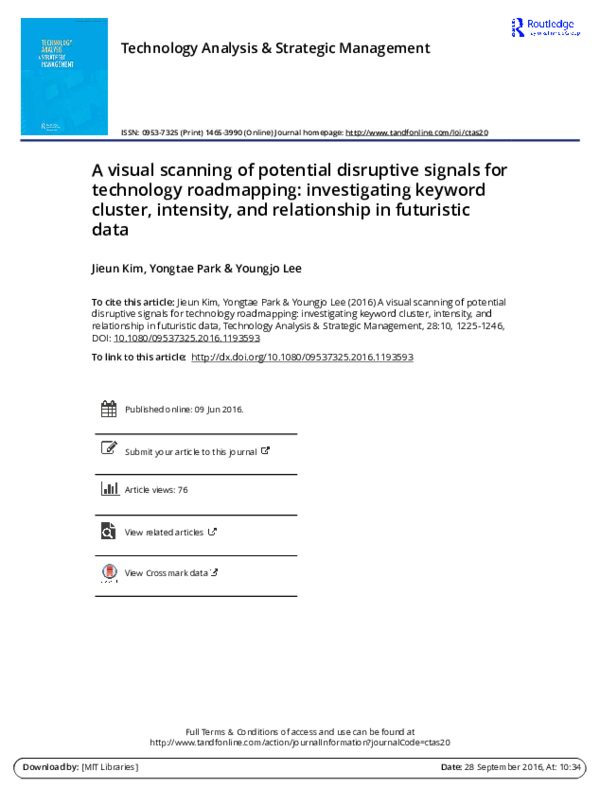 (PDF) A visual scanning of potential disruptive signals for technology ...
