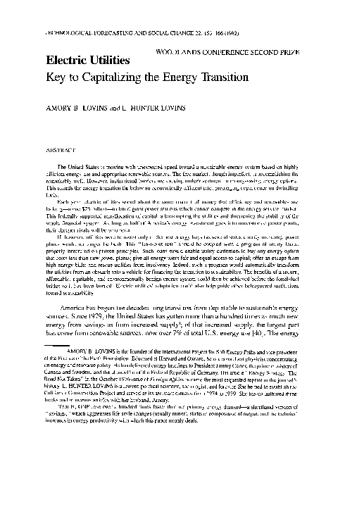 (PDF) Electric utilities