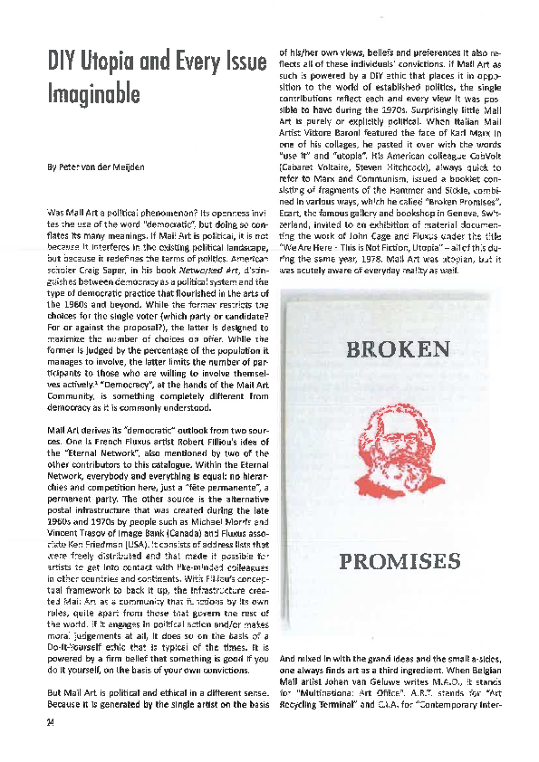 (PDF) DIY Utopia and Every Issue Imaginable