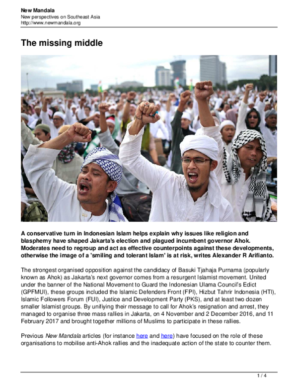 (PDF) New Mandala: The missing middle
