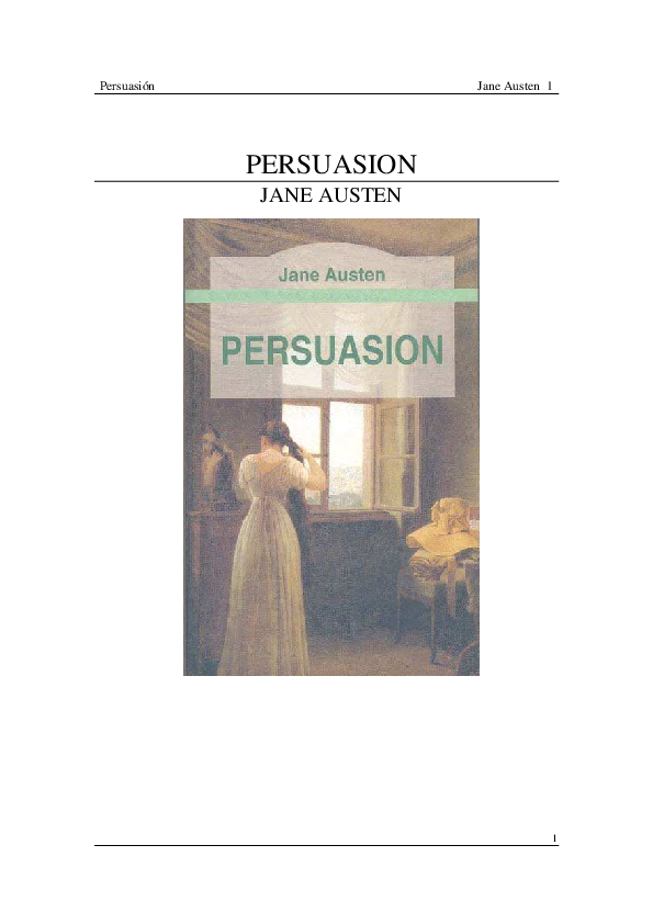 (PDF) Austen Jane Persuasion