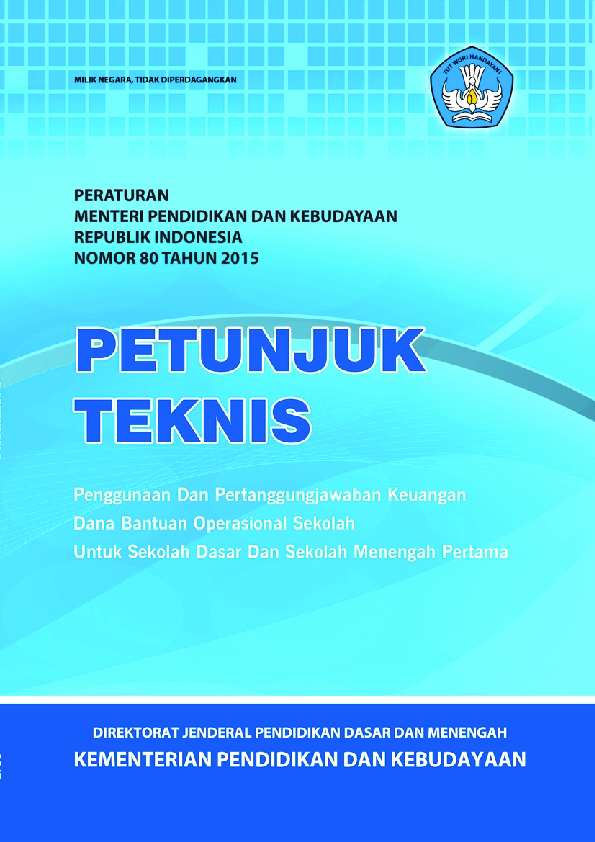 (PDF) BUKU Juknis BOS Dikdas 2016 (SD dan SMP)