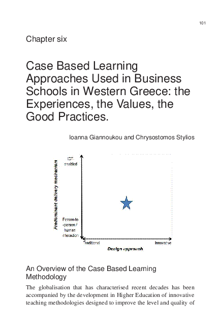 (PDF) Case Based Learning Approaches used in Business Schools in ...
