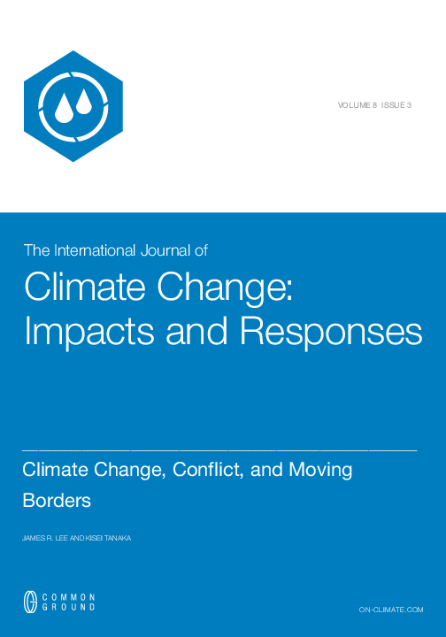 (PDF) The International Journal of Climate Change: Impacts and Responses