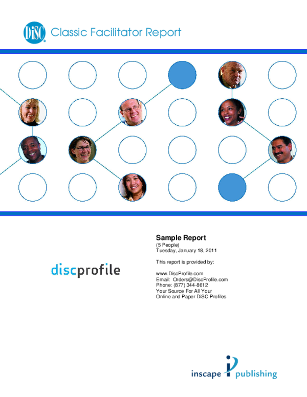 (PDF) Classic Facilitator Report Sample Report