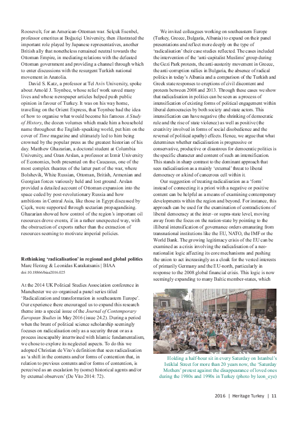 Pdf Redefining Radicalisation In Politics