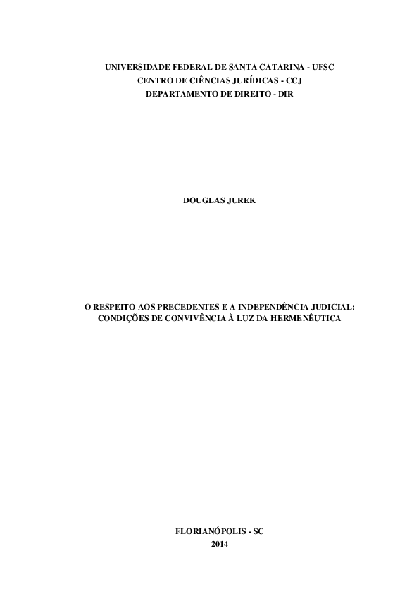 (PDF) UNIVERSIDADE FEDERAL DE SANTA CATARINA -UFSC CENTRO DE CIÊNCIAS ...