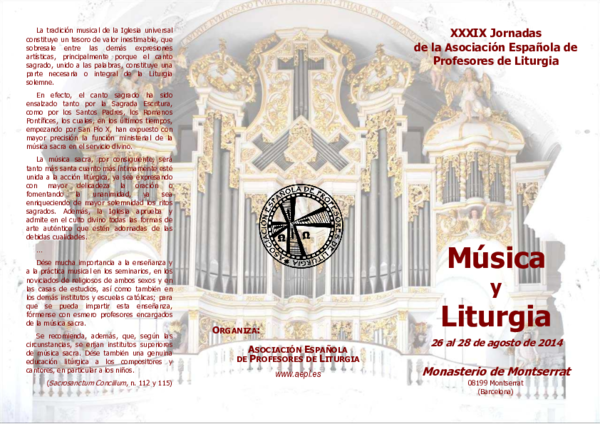 (PDF) De "Tra le sollecitudini" (1903) a "Musicam Sacram" (1967 ...