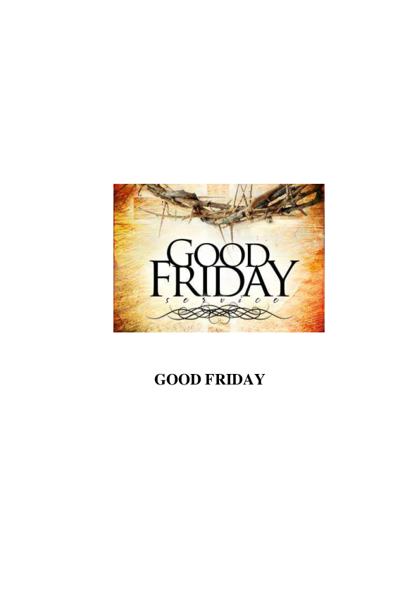 (PDF) Good Friday