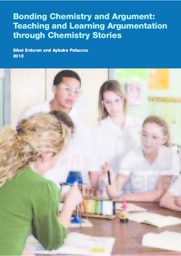 (PDF) Bonding Chemistry and Argument: Teaching and Learning Argumentation through Chemistry Stories