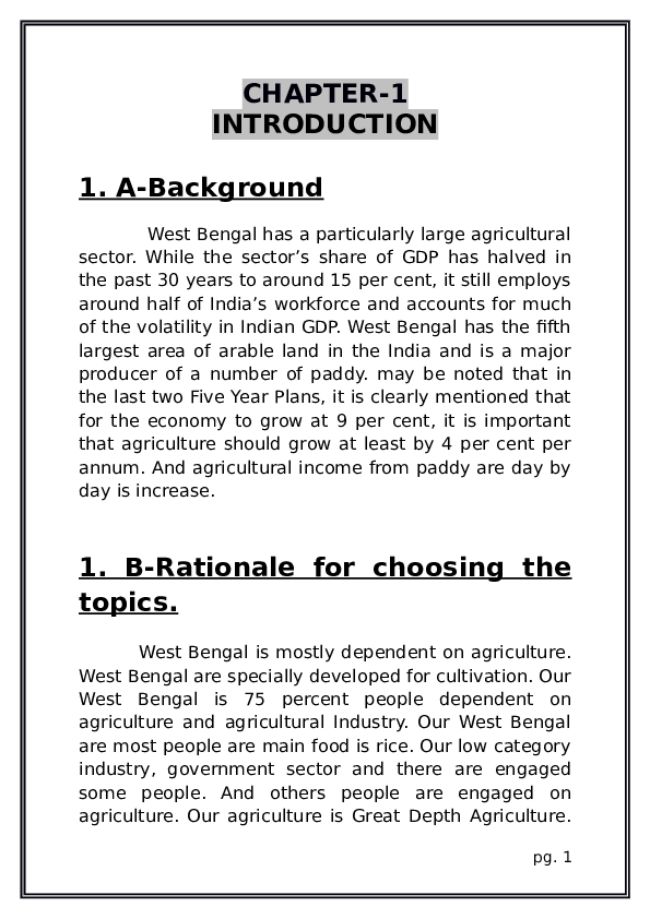 (DOC) CHAPTER-1 INTRODUCTION 1. A-Background
