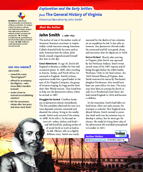 (PDF) Exploration and the Early Settlers from The General History of ...