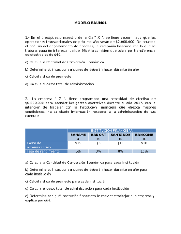 (DOC) MODELO BAUMOL