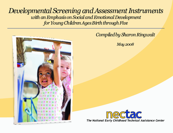 (PDF) Developmental Screening and Assessment Instruments with an ...