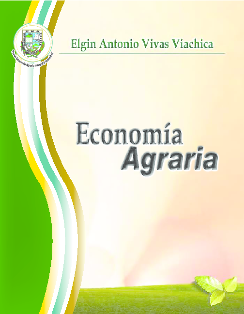 (PDF) Economía Agraria