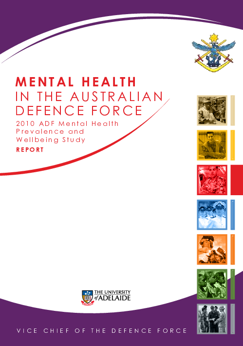 (PDF) Mental Health in the Australian Defence Force: 2010 ADF Mental ...