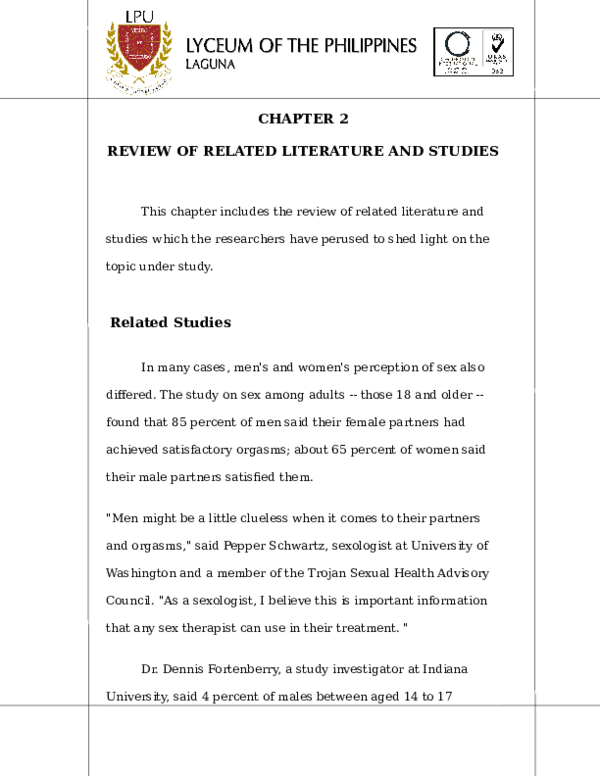 (DOC) CHAPTER 2 REVIEW OF RELATED LITERATURE AND STUDIES