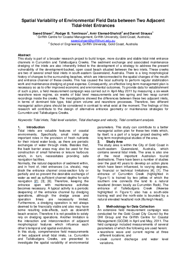 (PDF) Spatial variability of environmental field data between two ...