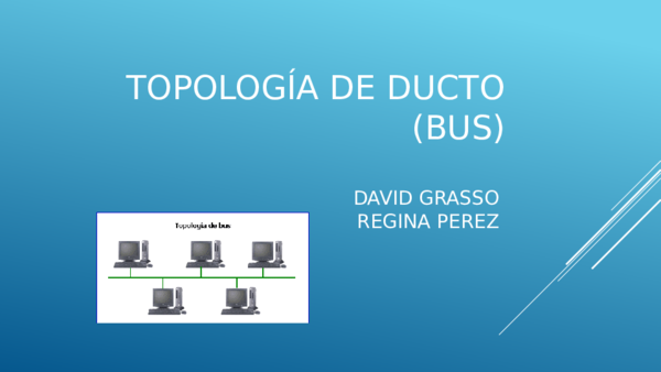 (PPT) Topologia de ducto BUS