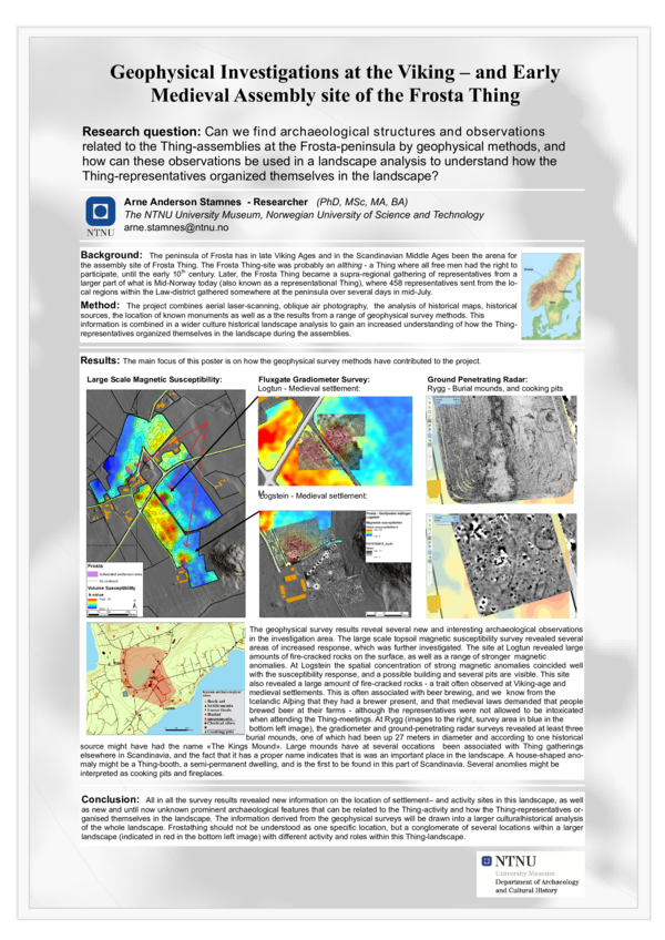 (PDF) Geophysical Investigations at the Viking – and Early Medieval ...